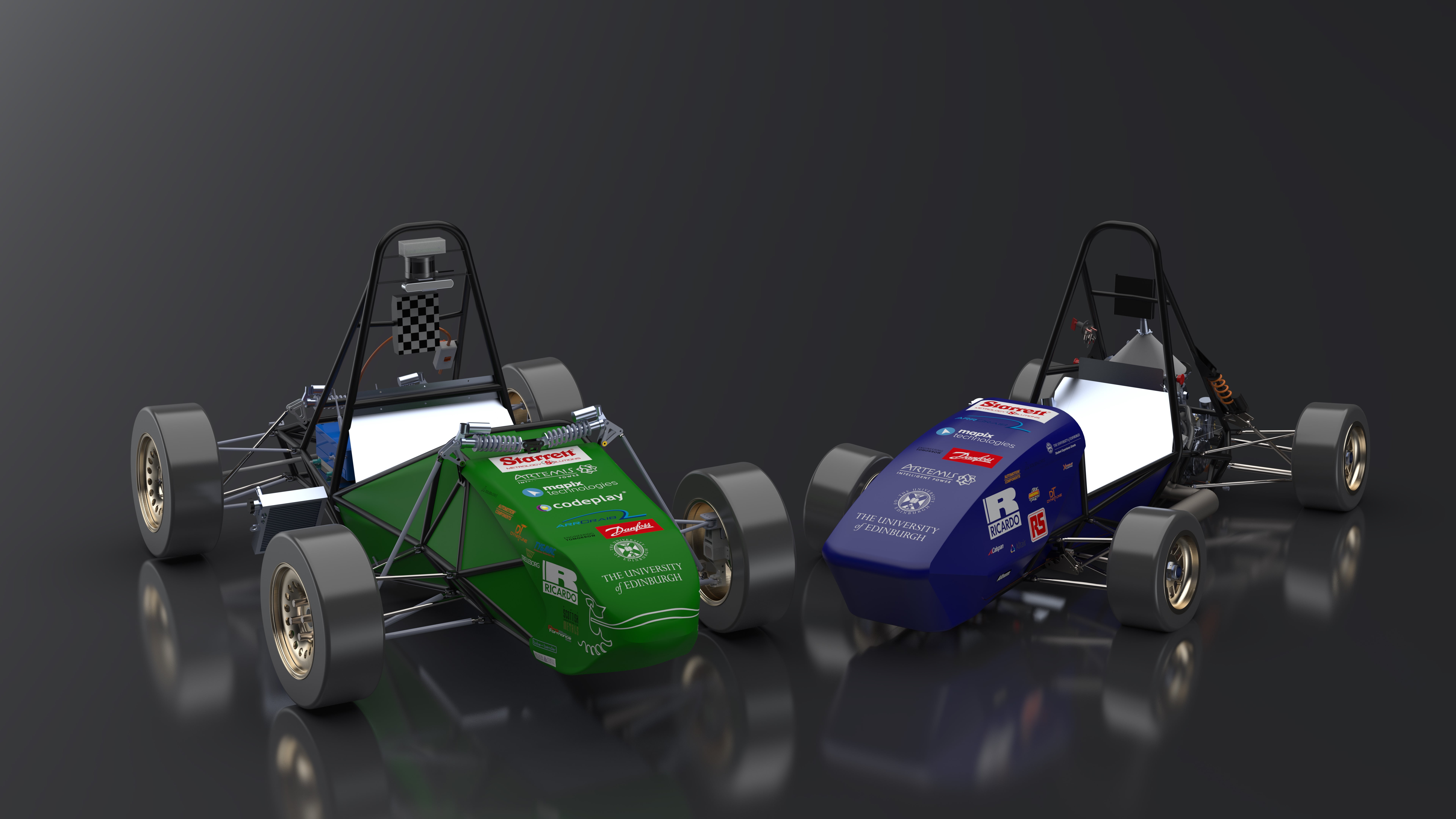 EUFS Formula Student cars 2020 - Mapix technologies