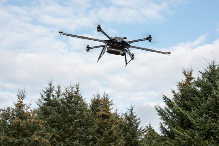 Routescene UAV Lidar accuracy - Mapix technologies